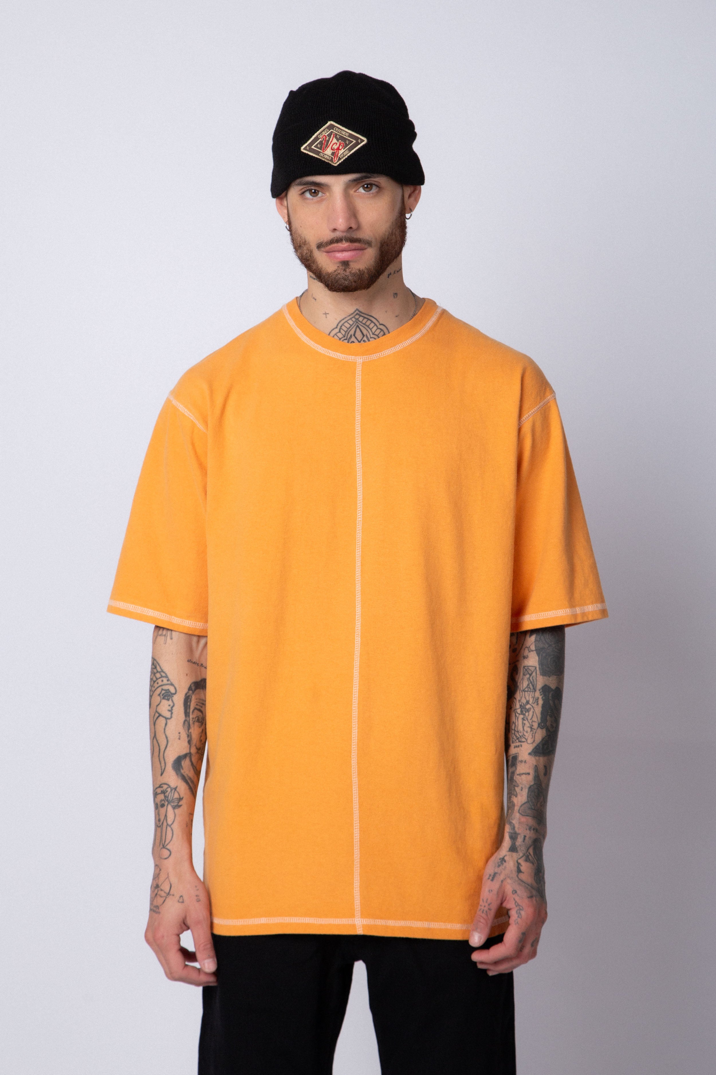 Remera Over-Size Riley Mostaza